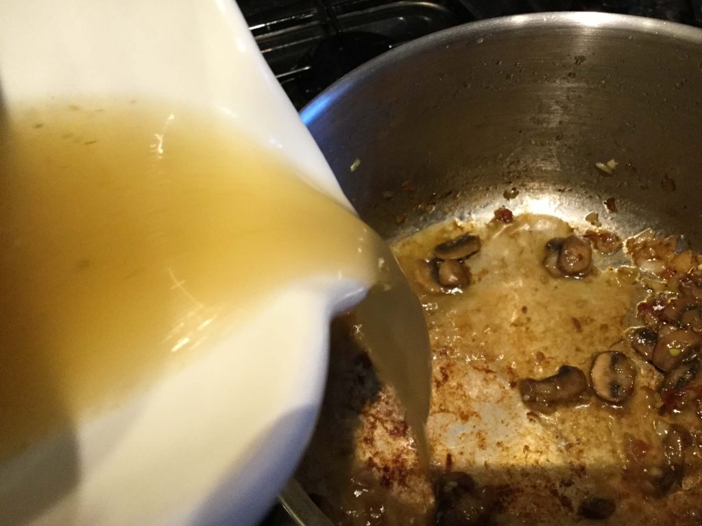 How to Deglaze A Pan to Make A Quick and Easy Mushroom Pan Sauce - Food ...