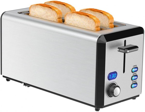 The 12 Best Long Slot Toasters to Prepare the Desired Crispy Toast for ...