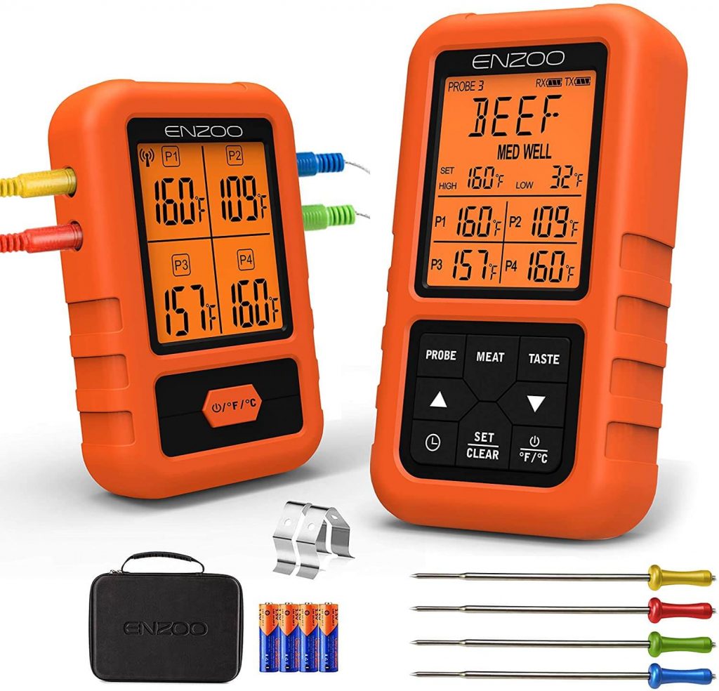 The 12 Best Wireless Meat Thermometers for Safe-Cooking - Food Shark Marfa
